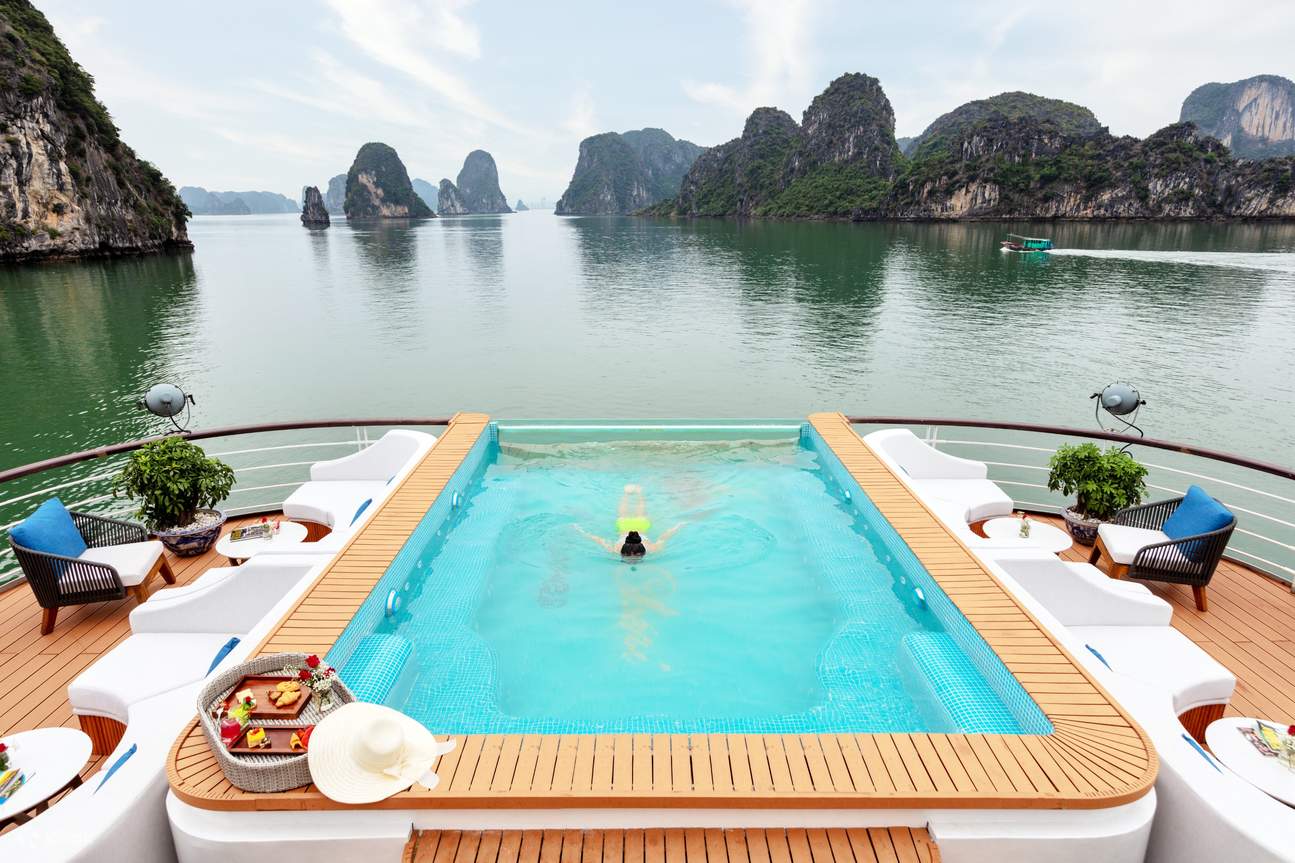 2D1N Ha Long & Lan Ha Bay Cruise Tour by Mon Cheri Cruise - Klook India